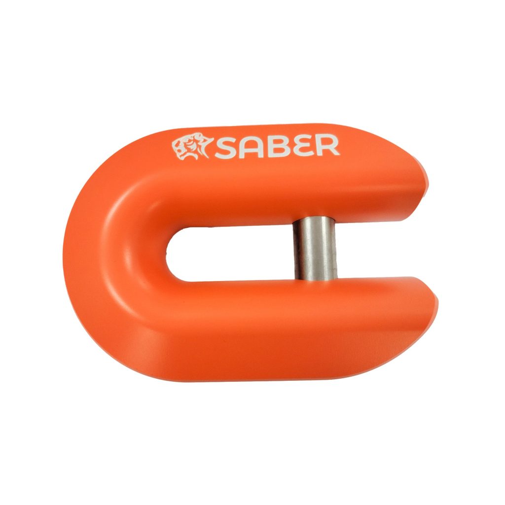 Saber 7075 Alloy Winch Shackle – Cerakote Orange – West Coast Off Road